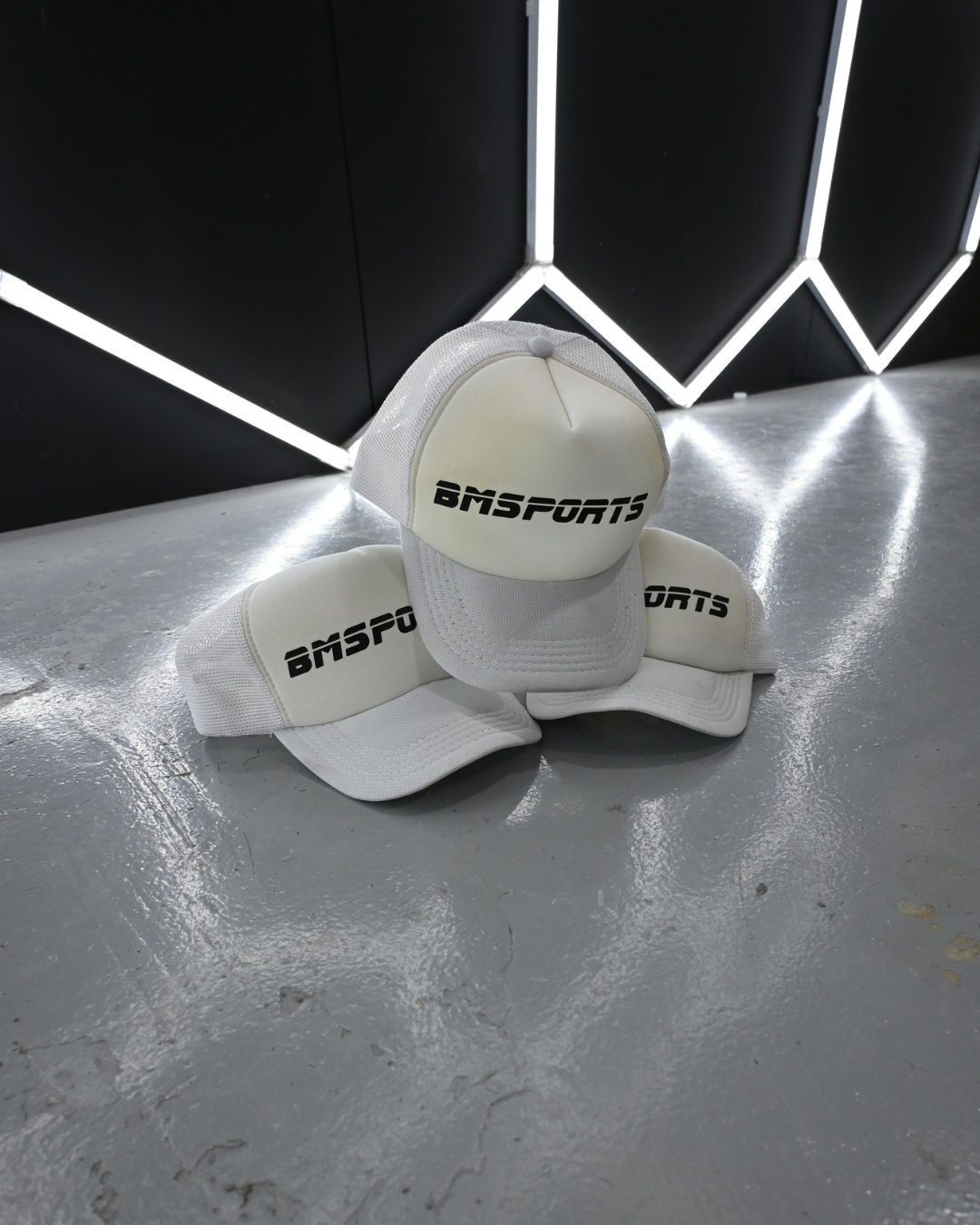 BMSPORTS WHITE HAT - BMSPORTS